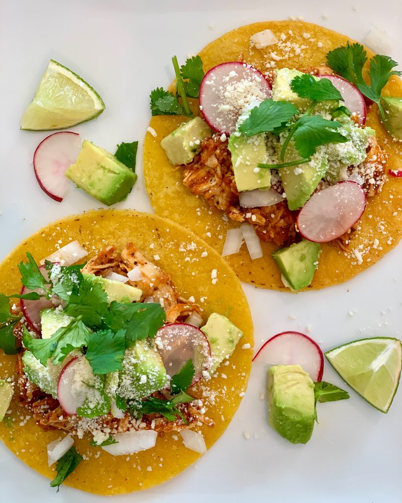 Chicken Tinga Tacos - That's So Fung